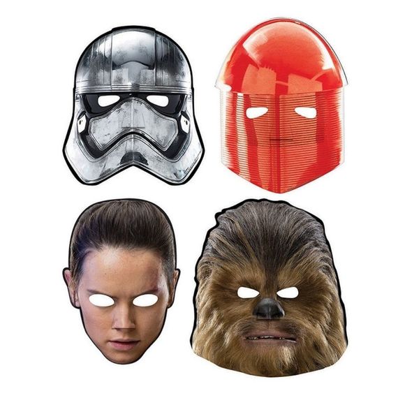 Disney | Party Supplies | Star Wars Masks Episode Viii Party Favor ...